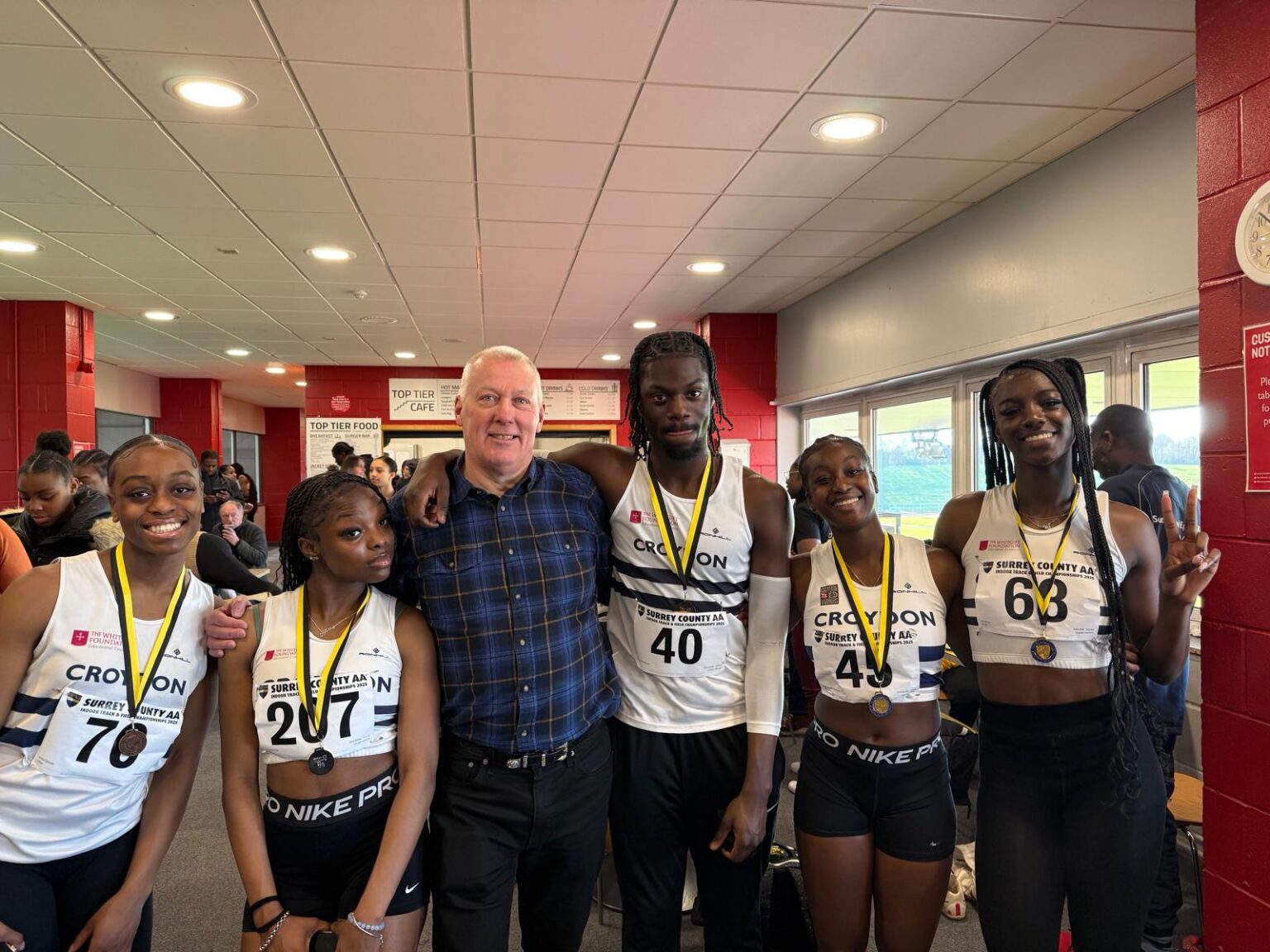 Croydon Harriers - 25 Medals for Croydon Harriers at the Surrey Indoor ...